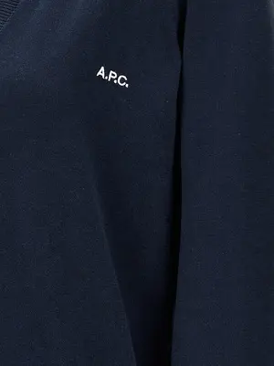 A.p.c. Logo Detailed V-neck Cardigan