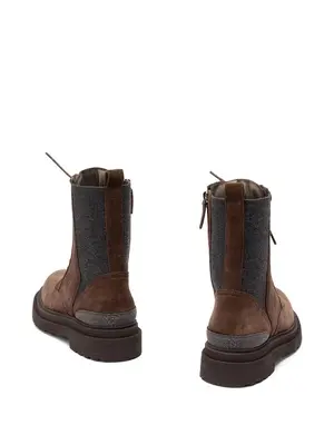 Brunello Cucinelli Round-toe Short Boots