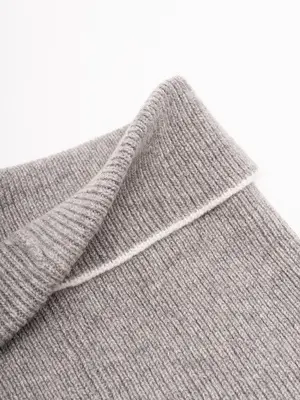 Brunello Cucinelli Ribbed Knit Scarf