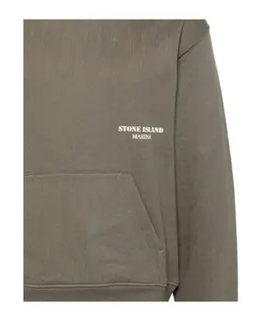 Stone Island Logo-print Hoodie