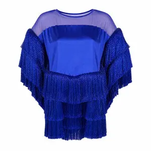 JULIA CLANCEY Last Chance Luxe Electric Chacha Dress - Blue