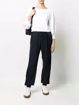 Alberta Ferretti Cut-out Detail Track Pants