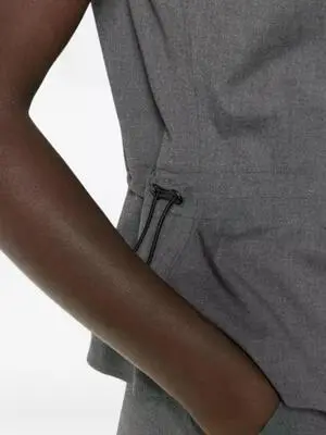 Coperni Drawstring Waist Buttoned Gilet