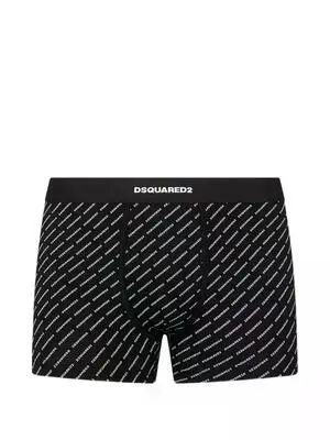 Dsquared2 Logo-print Trunks - Black
