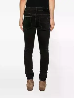 Amiri Distressed Patchwork Jeans