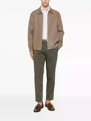 VELA SHOP Striped Long-sleeve Shirt