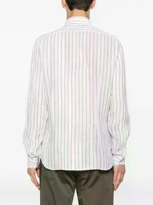 VELA SHOP Striped Long-sleeve Shirt