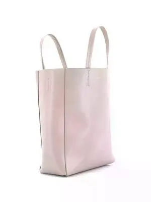 Celine Vertical Cabas Grained Calfskin Tote Bag - Grey