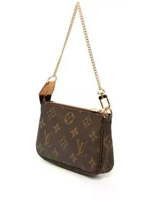 LOUIS VUITTON Monogram Mini Pochette Accessoires Handbag