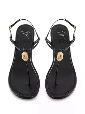 GIUSEPPE ZANOTTI Embellished Thong Sandals