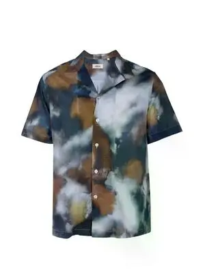 Altea Abstract-print Short-sleeves Shirt