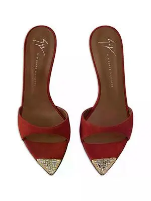 GIUSEPPE ZANOTTI Intriigo Jewelry Mules