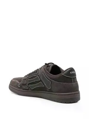 Amiri Skeleton Low Top Sneakers - Brown