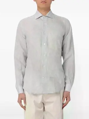 Eleventy Linen Shirt - Grey