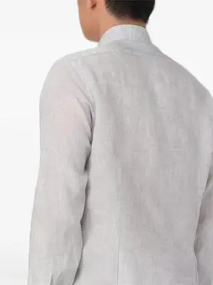 Eleventy Linen Shirt - Grey