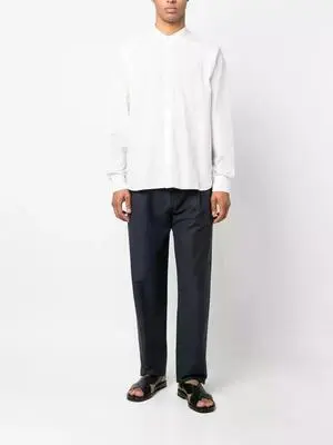 Orlebar Brown Collarless Button-front Shirt
