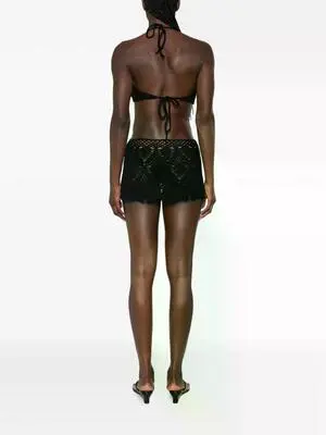 Frankies Bikinis Gabriella Crochet Mini Dress