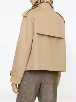 Burberry Cropped Mayfair Heritage Trench Jacket