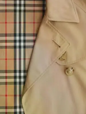 Burberry Cropped Mayfair Heritage Trench Jacket