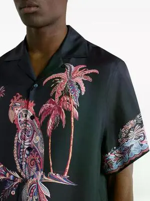 Etro Parrot-print Bowling Shirt
