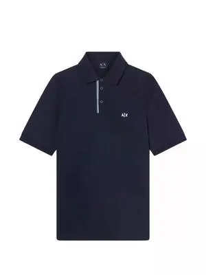 Armani Exchange Button Down Polos For Men