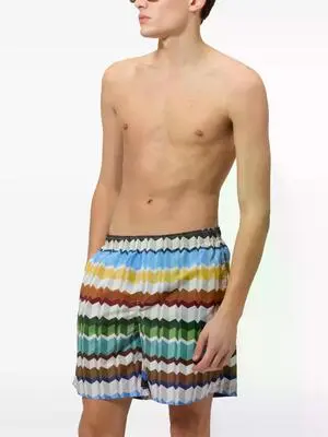 Missoni Zigzag Print Swim Shorts