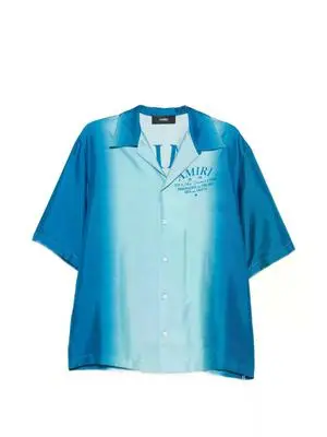 Amiri Buttoned Logo-print Shirt