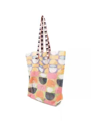 ÉPICE Kanpur Geometric Print Tote Bag