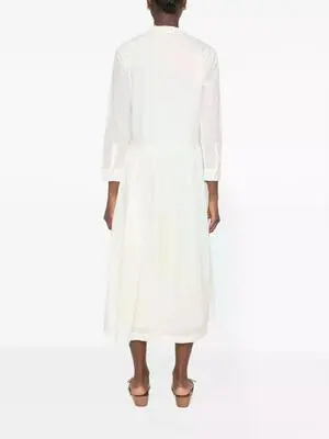 MII Tara Embroidered Midi Shirt Dress
