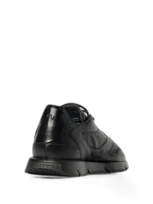 Paciotti Logo-print Leather Sneakers