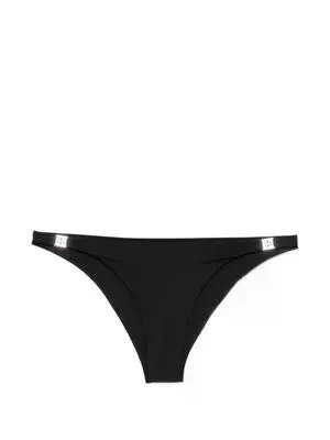 Tory Burch Logo Plaque Bikini Bottoms - Black