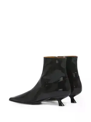 Marni Leather Cindi Ankle Boots