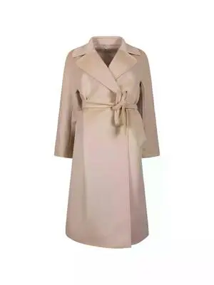 Max Mara Double-breasted Belted Coat