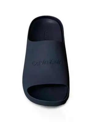 Calvin Klein Logo-embossed Slides