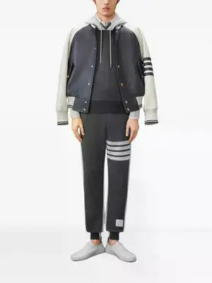 Thom Browne 4-bar Colour-block Hoodie