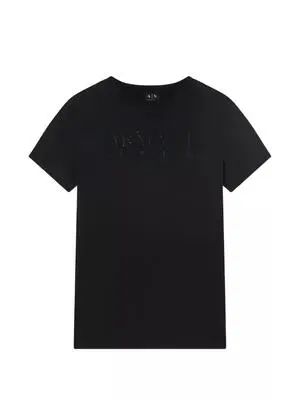 Armani Exchange Rhinestone Logo T-shirt