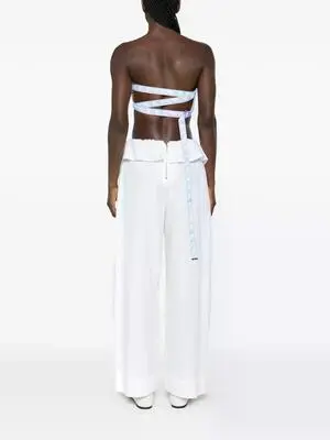 Emilio Pucci Geometric Pattern Bandeau Top