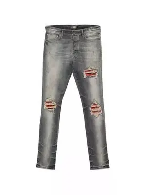 Amiri Flannel Patch Jeans