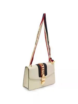 Gucci Sylvie Small Shoulder Bag - Neutrals