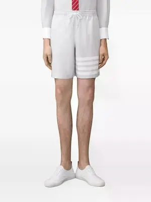Thom Browne Cotton 4-bar Stripe Shorts