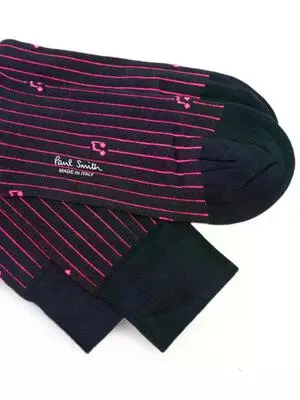 Paul Smith Musical Note Pinstripe Socks