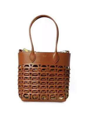 FERRAGAMO Gancini Cut-out Tote Bag
