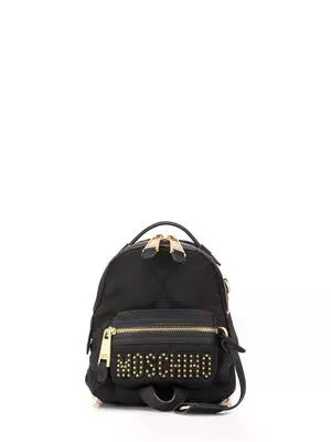Moschino Logo Backpacks
