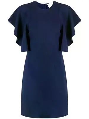 Stella McCartney Flounce Sleeve Mini Dress