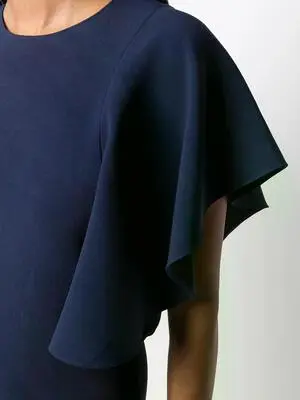 Stella McCartney Flounce Sleeve Mini Dress
