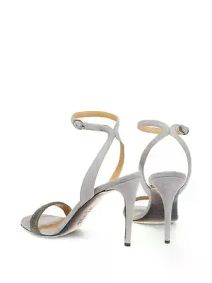 Eleventy Embellished Buckled Sandals