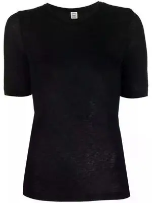 TOTEME Modal-cashmere Blend Crewneck T-shirt