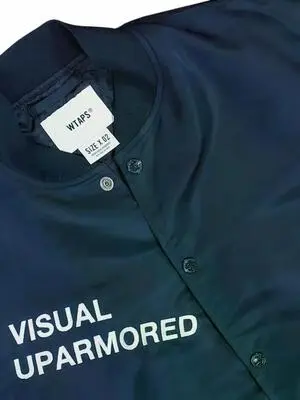 WTAPS Logo-embroidered Bomber Jacket