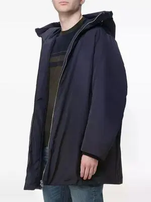 Emporio Armani Hooded Zip-up Parka