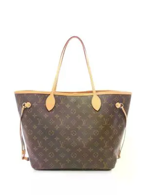 LOUIS VUITTON Monogram Canvas Neverfull Mm Tote Bag